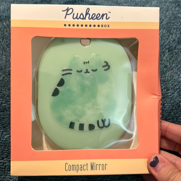 Culturefly | Other | Pusheen Box Compact Mirror And Bookmarks | Poshmark